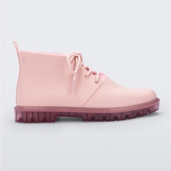 Melissa | Shoes | Melissa Pink Fluffy Boot | Poshmark